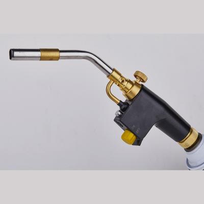 Cina 27.5*10*3.6cm ugello in acciaio inossidabile torcia di riscaldamento con fiamma di propano portatile per lavori di copertura in vendita