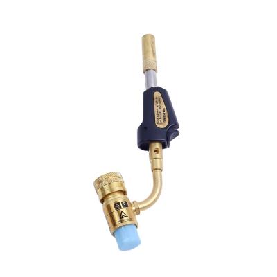 China Tocha de aquecimento portátil de bronze UP3000 com porta-mão de auto-ignição de chama de propano à venda