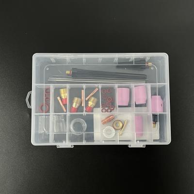 Cina WP9/20 Torcia TIG Lenti a gas cuneo raccoglie kit ugello ceramico modello 53N e serie 13N in vendita