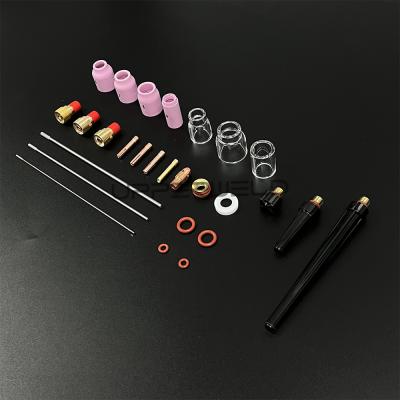 Cina WP9/20 Torcia TIG Lenti a gas cuneo raccoglie kit ugello ceramico modello 53N e serie 13N in vendita