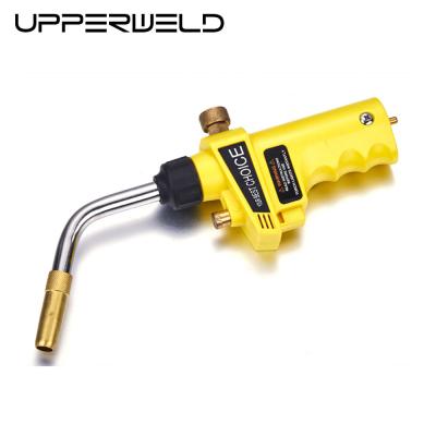 Cina 1300C Alta temperatura UP7500 Auto accensione Gas brazing bruciatore per BBQ Mapp Torcia a mano in vendita