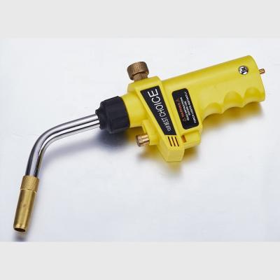 Cina 1300C Alta temperatura UP7500 Auto accensione Gas brazing bruciatore per BBQ Mapp Torcia a mano in vendita