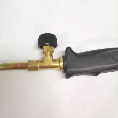Cina Nozzolo da 50 mm UP1150 Bruciatore di erbaccia Bruciatore di gas Portatore a mano Torcia di riscaldamento a gas con metodo di confezione in scatola di carta in vendita