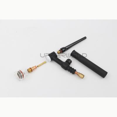 Cina Flessibile 150Amp Tig raffreddato ad aria testa di torcia di saldatura corpo con valvola WP17F 17V 17FV in vendita