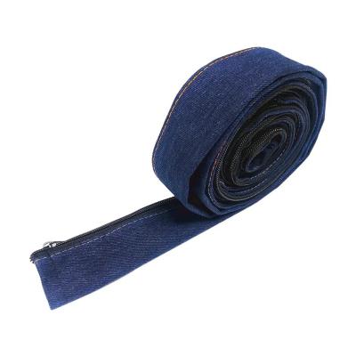 Cina Protezione da saldatura Giacca in denim blu resistente al fuoco per copertura del cavo TIG Torcia di saldatura in vendita