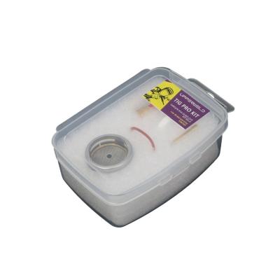 Cina WP9 20 Torcia di saldatura Kit di coppe di vetro Pyrex 16 54NQCN 2.4MM Lente a gas Cuneo Collezione facile in vendita