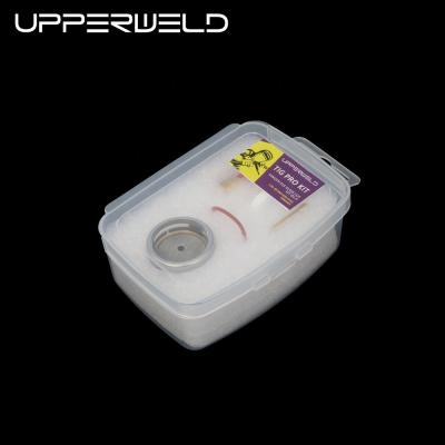 Cina WP9 20 Torcia di saldatura Kit di coppe di vetro Pyrex 16 54NQCN 2.4MM Lente a gas Cuneo Collezione facile in vendita