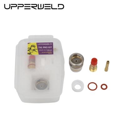 Cina Kit di coppe di vetro Pyrex per lenti a gas per la collezione 2.4 mm Chiara per WP17 18 26 Torcia di saldatura in vendita