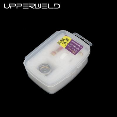 Cina Kit di coppe di vetro Pyrex per lenti a gas per la collezione 2.4 mm Chiara per WP17 18 26 Torcia di saldatura in vendita