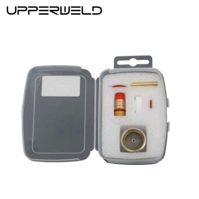 Cina WP17 18 26 Tig Consumabili Torcia 14 54NQCN Lenti a gas Cuneo Collezione Pyrex Glass Cup Kit in vendita