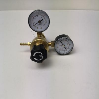 China Op maat gemaakte ondersteuning OBM Argon/CO2-gasregulator voor het lassen en snijden van dubbele gauges Te koop