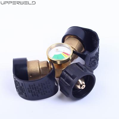 Cina Serbatoio di propano esterno Y-splitter con indicatore di livello e presa di filo QCC-1 in vendita