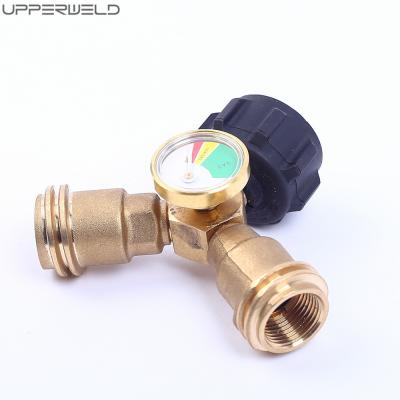 Cina Serbatoio di propano esterno Y-splitter con indicatore di livello e presa di filo QCC-1 in vendita