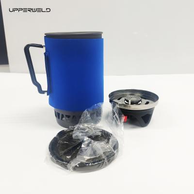 Китай Сплит газоснабжение 1.4L Backpacking Camping Пропанная плита для портативной системы приготовления пищи продается