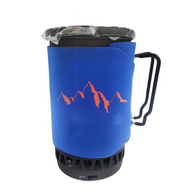 Китай Сплит газоснабжение 1.4L Backpacking Camping Пропанная плита для портативной системы приготовления пищи продается