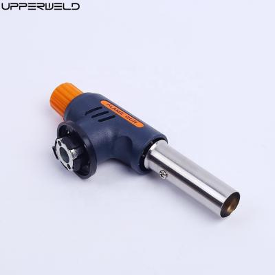 Cina 112 g pistola a fiamma regolabile superiore torcia a soffio di butano per torcia di riscaldamento e torcia da cucina in vendita