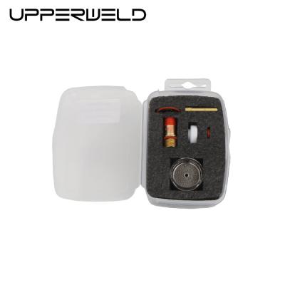 Cina Grandi champagne Clear Nozzle Kit WP17 18 26 Gas Lens Wedge Collect per consumabili Tig in vendita