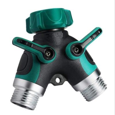 Китай Настройка 4 Way Brass Hose Splitter Connect Fittings Garden Hose Adapter Connector продается