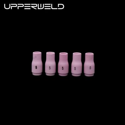 Cina Supporto personalizzato OBM 13N08 WP17 18 26 ugelli di saldatura in ceramica Tig per la torcia dei consumabili Tig in vendita
