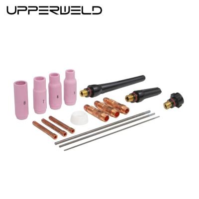 Cina Kit di saldatura in vetro WP17 18 26 10N in ceramica per la torcia dei consumabili di saldatura in vetro in vendita