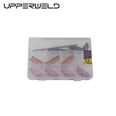 Cina Kit di saldatura in vetro WP17 18 26 10N in ceramica per la torcia dei consumabili di saldatura in vetro in vendita
