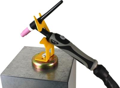 China 650G TIG Soldagem porta tocha com base magnética forte para TIG tocha de plasma 16cm à venda
