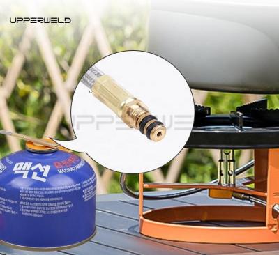 Cina Adattatore di torcia per riscaldamento per campeggio esterno per il cavo di connessione della valvola di controllo del serbatoio piatto superiore in vendita