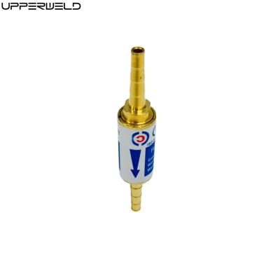 China 6 mm/8 mm/10 mm zuurstofacetyleen flashback arrestor las snij adapter gas slang Te koop
