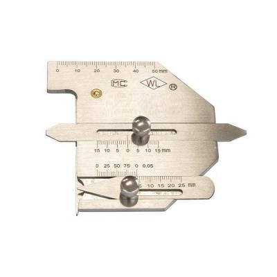 Cina Scalatore di saldatura in acciaio inossidabile MG-11 per la misurazione accurata dell'altezza della perla e dell'intervallo di cucitura in vendita