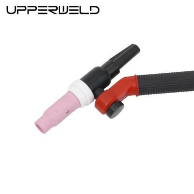 China Flexível WP17 NR17 Tocha de Soldadura TIG com cabeça giratória superior e rotação de 360 graus à venda