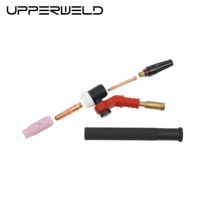 China Flexível WP17 NR17 Tocha de Soldadura TIG com cabeça giratória superior e rotação de 360 graus à venda
