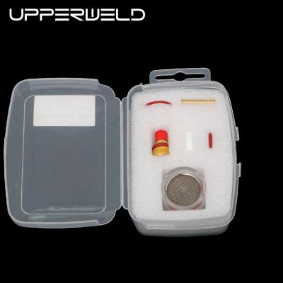 Cina Superiore 24 53NQCN WP9 20 2,4 mm TIG Consumabili per saldature Kit di coppe di vetro Pyrex per saldatura in vendita