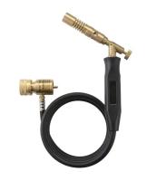 China Black Gold Upper Adjustable Flame Control Mapp/Propane Torch with Trigger and Hose for sale