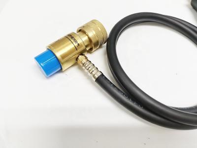 Cina Mapp di controllo della fiamma regolabile in oro nero/torcia al propano con grilletto e tubo in vendita