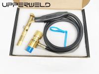 China Black Gold Upper Adjustable Flame Control Mapp/Propane Torch with Trigger and Hose for sale