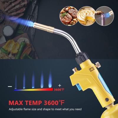 China ODM Customizado Trigger Superior Iniciar Propano Soprar MAPP Tocha de gás para solda e brasagem à venda