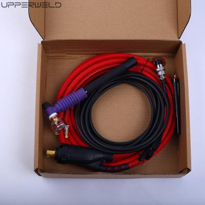 China WT125F-R TIG Welding Torch Kit 35-70EU Plug Air Cooled com suporte OEM personalizado à venda