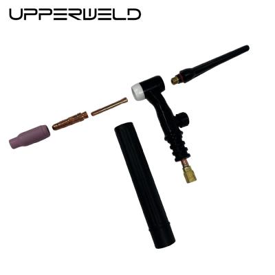 Cina Tipo di gas Tig Saldatura Torcia/corpo di torcia nera per saldatura professionale UPERWELD WP17FV in vendita