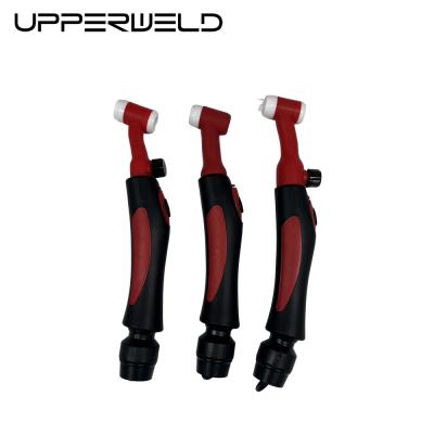 Cina OEM supportato UPPERWELD WP9 /20 17/18/26 TIG corpo di torcia di saldatura con lunghezza del cavo 5m in vendita
