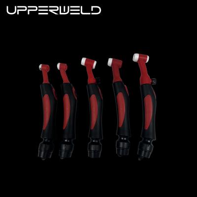 Cina OEM supportato UPPERWELD WP9 /20 17/18/26 TIG corpo di torcia di saldatura con lunghezza del cavo 5m in vendita