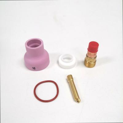 中国 WP17 18 26 Tig 消耗品 タッチ ガス レンズ クイーン 収集 シャンパン ノズル 53NACN キット 販売のため