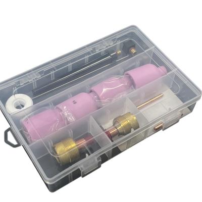Cina Migliora la tua torcia di saldatura TIG con WP9 20 Nozzolo in ceramica e kit di consumo di lenti a gas in vendita