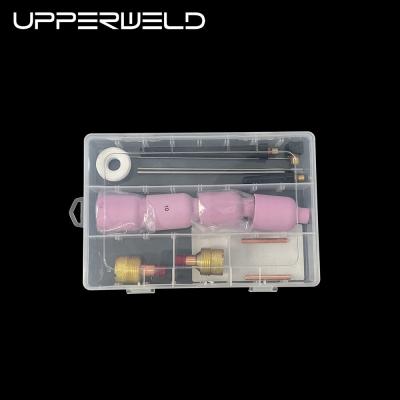 Cina Migliora la tua torcia di saldatura TIG con WP9 20 Nozzolo in ceramica e kit di consumo di lenti a gas in vendita