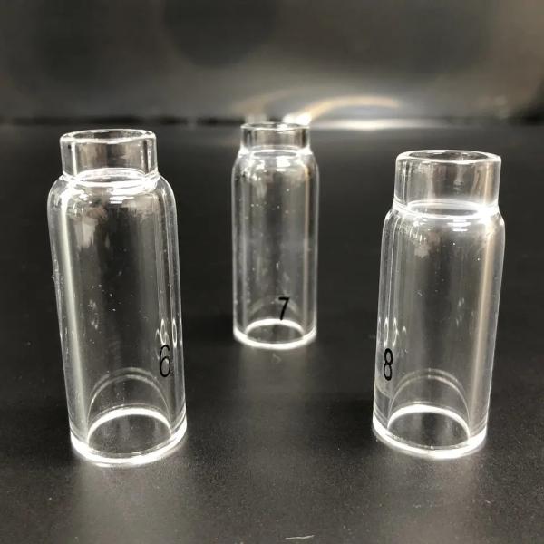 Quality OEM Support UPPERWELD 10NQ-6 7 8 Clear Glass Nozzle Tig Accessories for Tig for sale