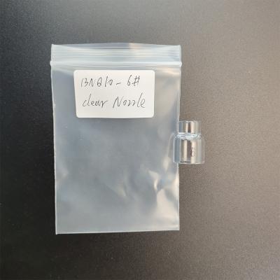 Cina Supporto OEM UPPERWELD 13NQ10-6 Nozzle di vetro trasparente Tig Accessori per torcia di saldatura in vendita