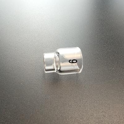 Cina Supporto OEM UPPERWELD 13NQ10-6 Nozzle di vetro trasparente Tig Accessori per torcia di saldatura in vendita