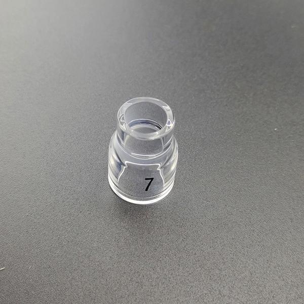 Quality ODM Supported UPPERWELD 13NQ11-7 Clear Glass Nozzle Tig Accessories for Welding for sale