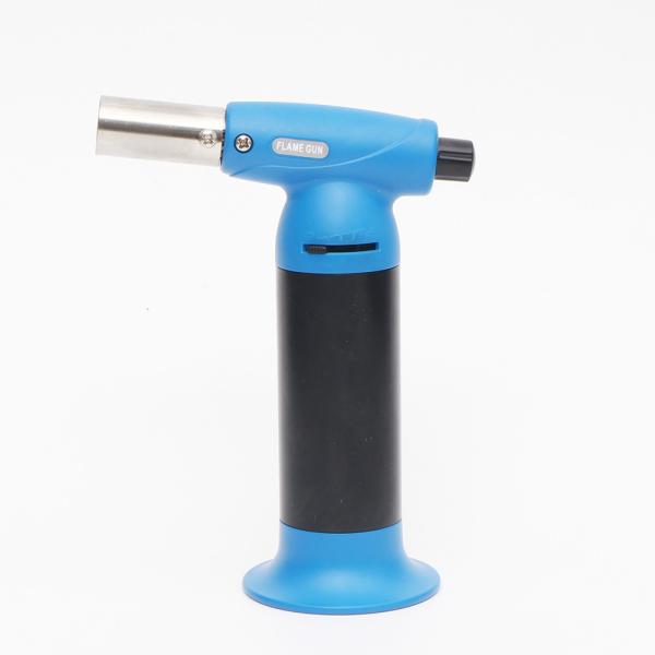 Quality Adjustable Flame Size Gas Hand Torch for BBQ Welding ABS Metal Type and 97.1g for sale