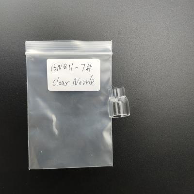 中国 ODMサポート UPPERWELD 13NQ11-7 溶接タッチ用透明ガラスノズルTigアクセサリー 販売のため