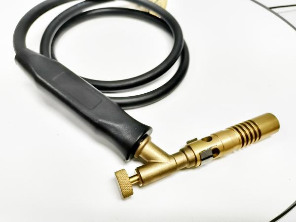 Quality ODM Copper Burner Head Blowtorch Mapp Gas Hand Torch 1.5m Hose for Heating for sale